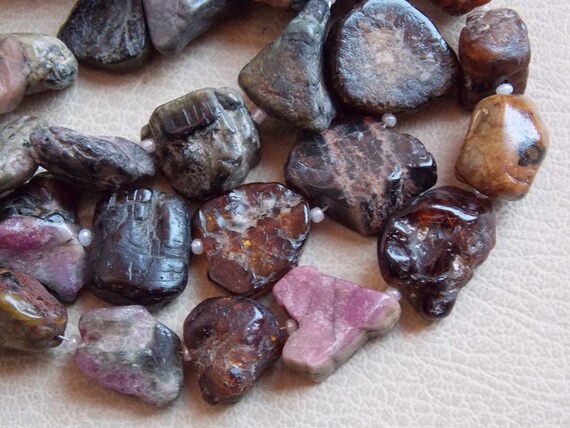 Multi Tourmaline Natural Polished Rough Tumble - Etsy