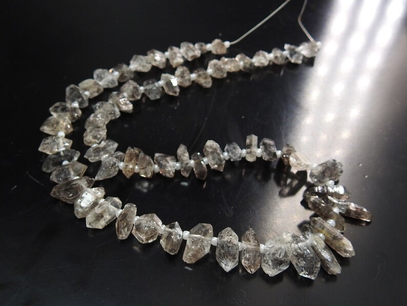 Herkimer Diamond Quartz Natural Rough Crystal Stick/healing - Etsy