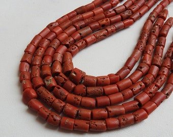 Real coral beads | Etsy