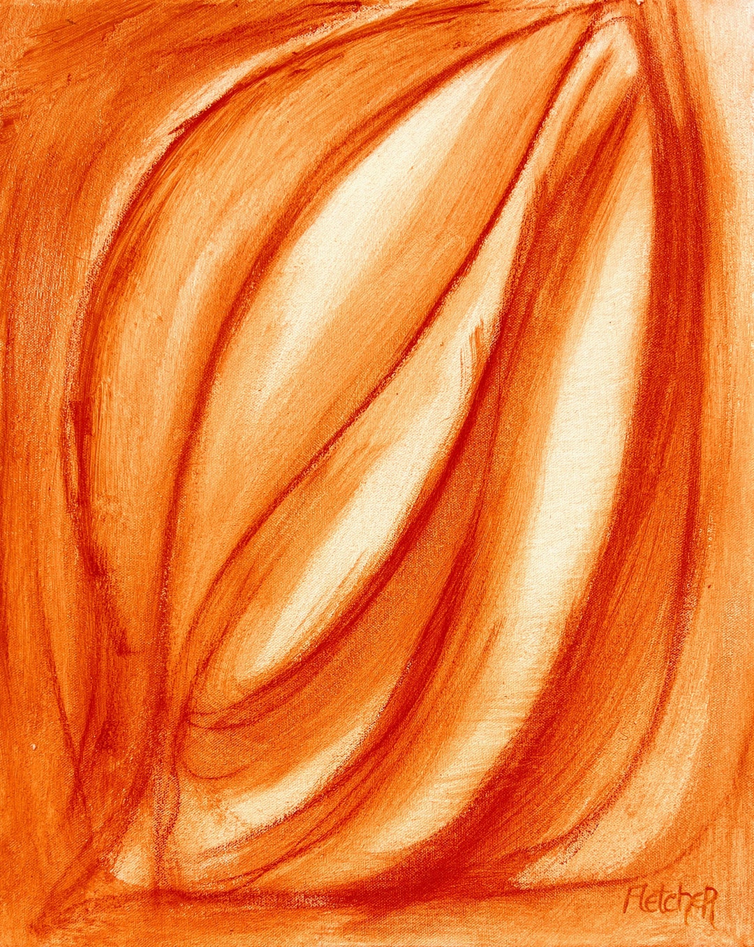 Vulva Wall Art. Sensual Original Vagina Art Painting on - Etsy