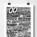 I Love the 2000s Wall Art Print Born in the 2000s Gift Nostalgia Pop ...