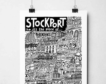 Stockport Art - Etsy