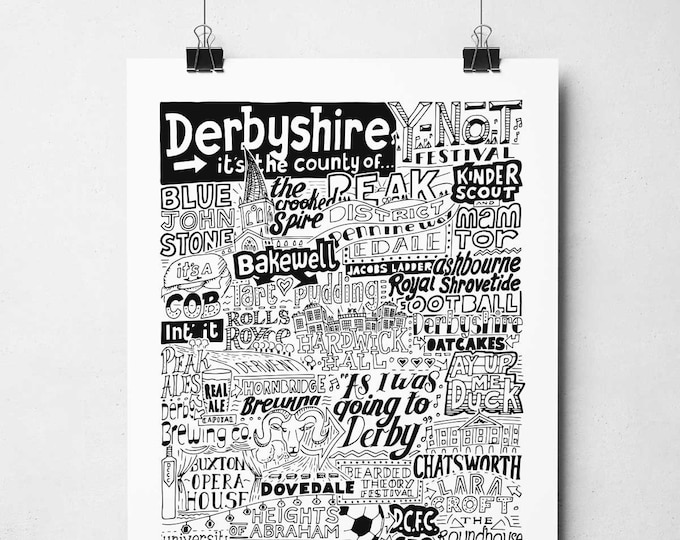 Yorkshire Sayings, Yorkshire Slang, Yorkshire Print, Kitchen Art, A4 ...