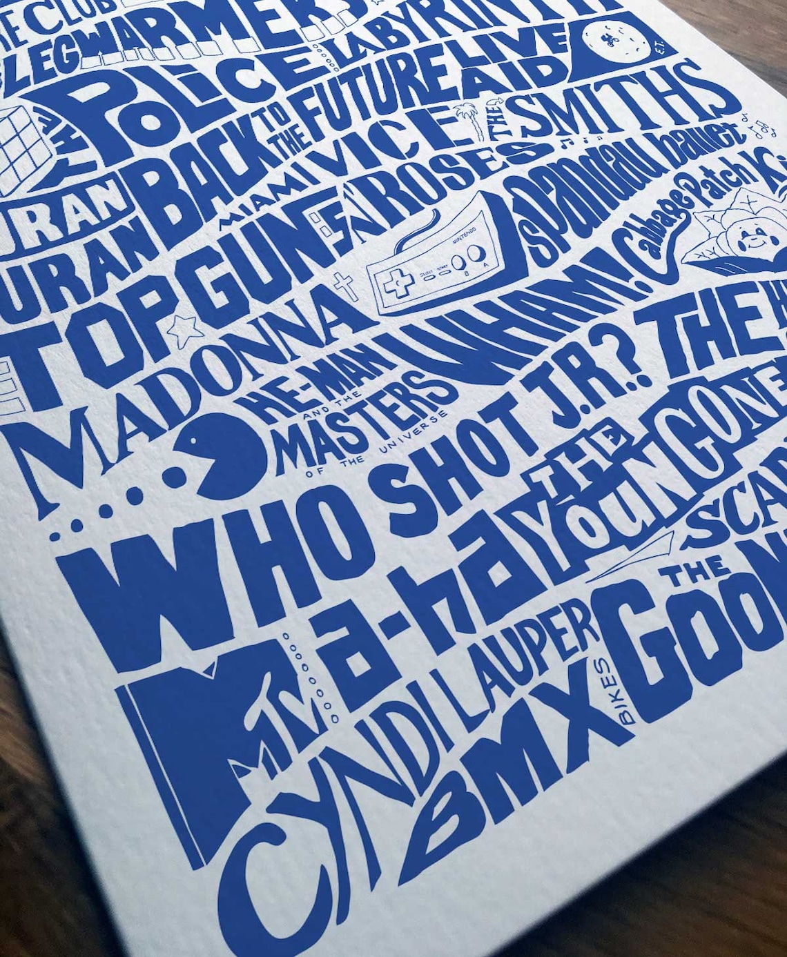 The Eighties 1980's Greetings Card - Etsy UK