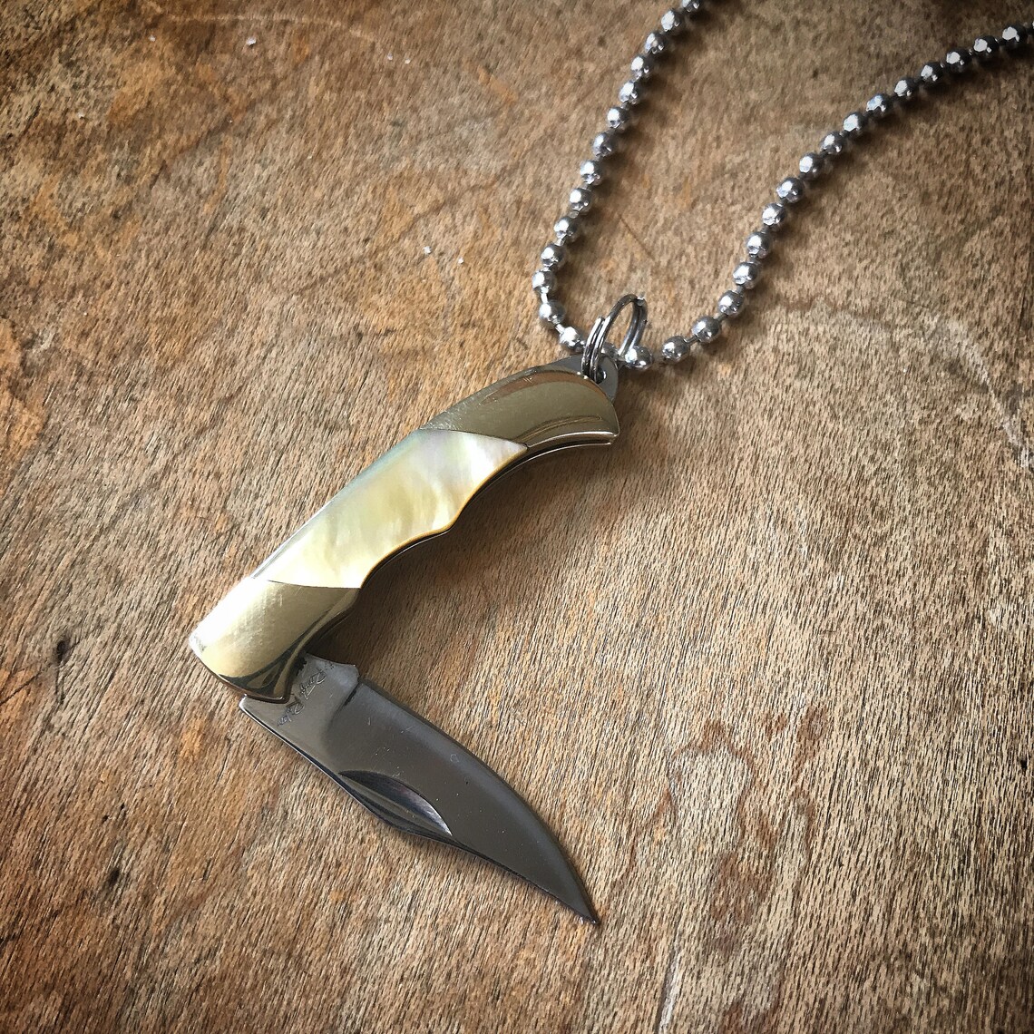 Miniature YELLOW SUNSHINE ABALONE Folding Pocket Knife - Etsy