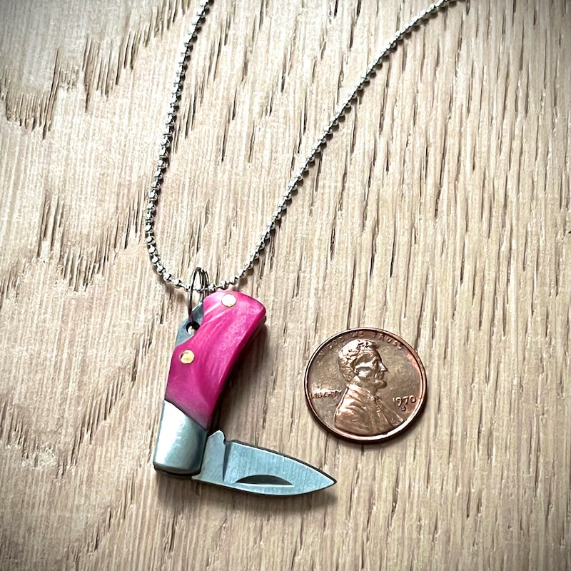 Pink Knife - Etsy