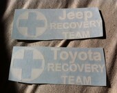 Items similar to Recovery Team jeep toyota hummer dodge ford chevy ...