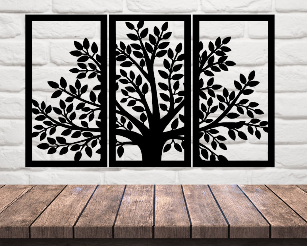 Metal Tree of Life Panel Art // {indoor/outdoor} - Etsy