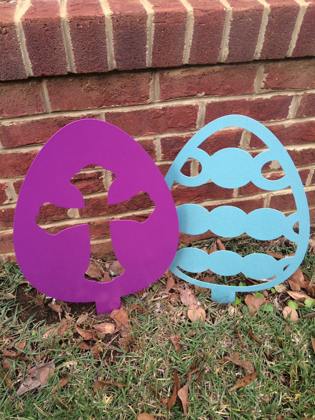 Easter Egg Yard Stake 1.5 Ft, Easter Decor, Egg Decor - Etsy