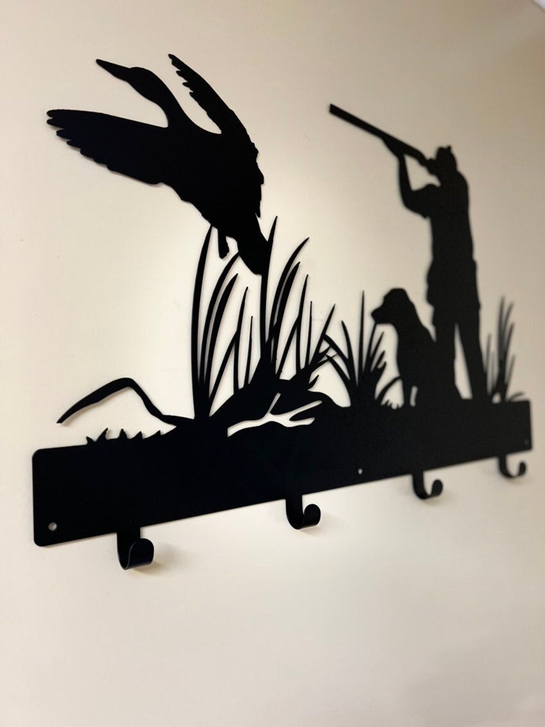Hunter Wall Hook I Coat Rack I Gift for Hunter I Hunting Decor - Etsy