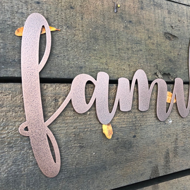 Custom Metal Words Custom Word Signs - Etsy