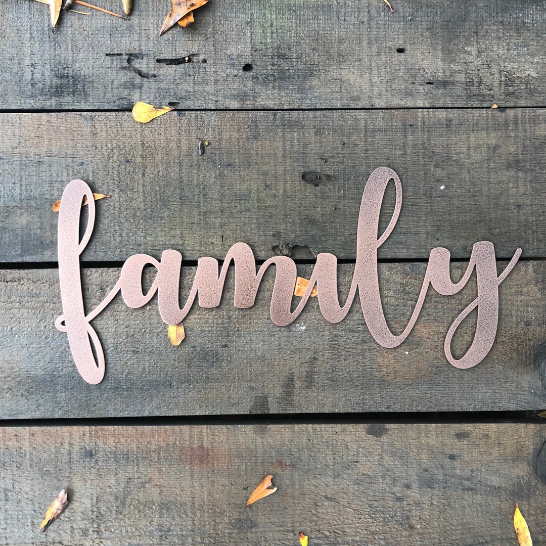 Metal Word Wall Art - Etsy UK