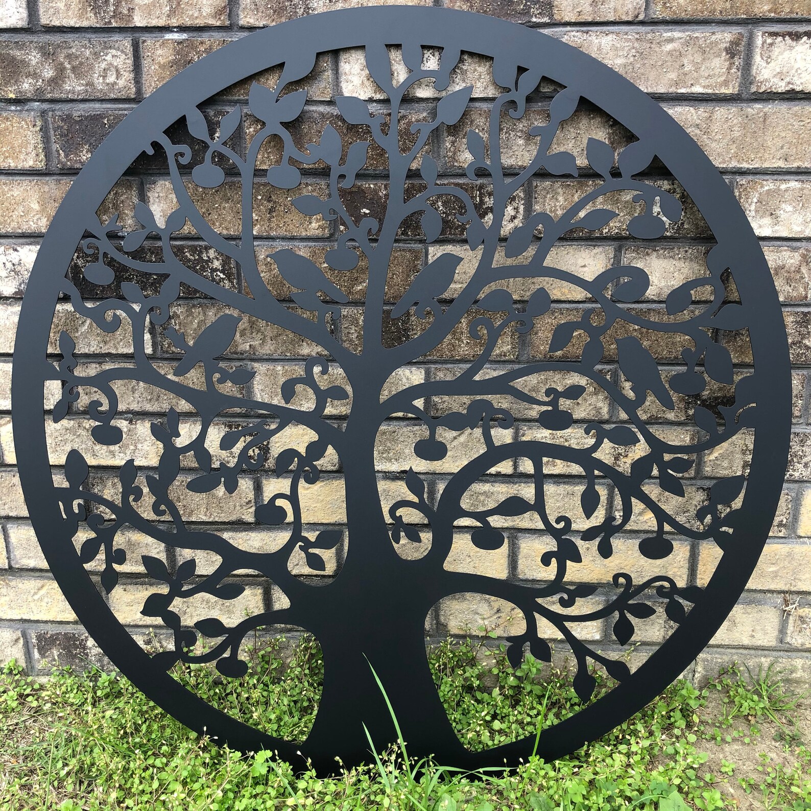 Metal Tree of Life With Birds Metal Sign LARGE - Etsy