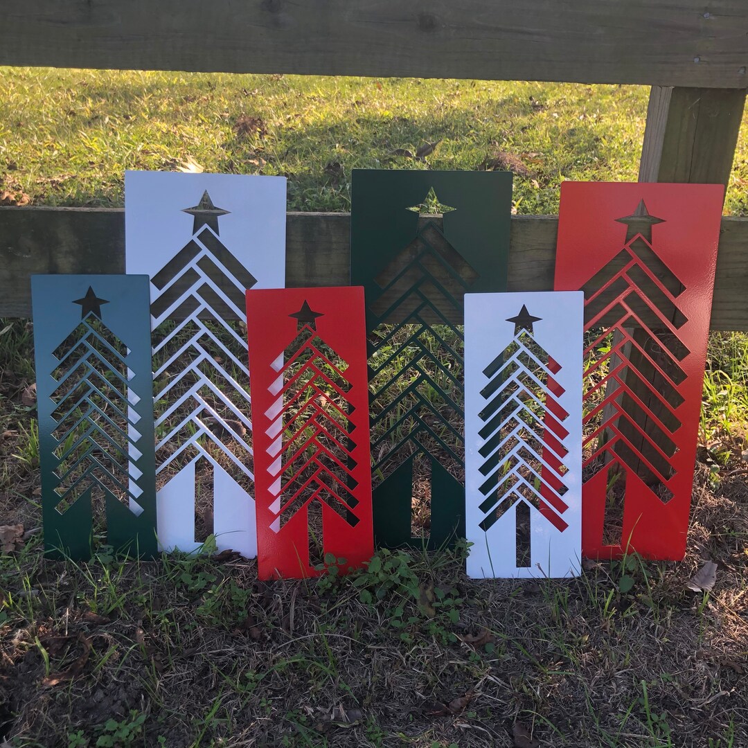 READY TO SHIP Metal Christmas Tree, Christmas Decor, Christmas Party ...