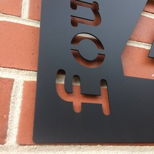 Metal Number Signs {indoor/outdoor}personalized Home Decor - Etsy