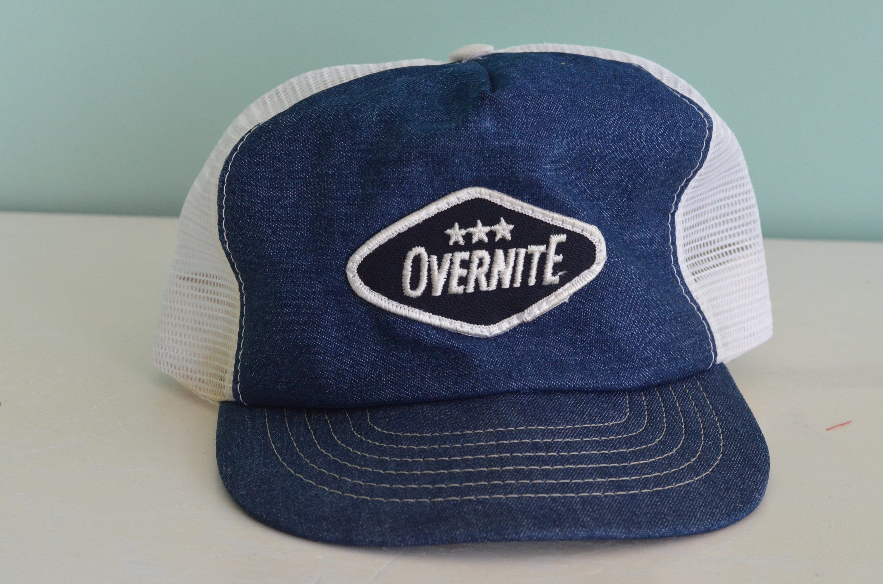 Vintage 80s Snapback Trucker Hat Overnite Transportation - Etsy