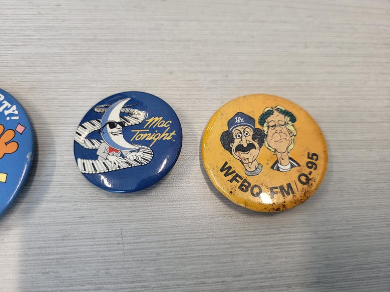Choice Authentic Vintage 70s 80s Pinback Buttons Funny Humorous Novelty ...