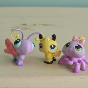 Vintage Littlest Pet Shop LPS Choice Insects Spider Hasbro Authentic ...