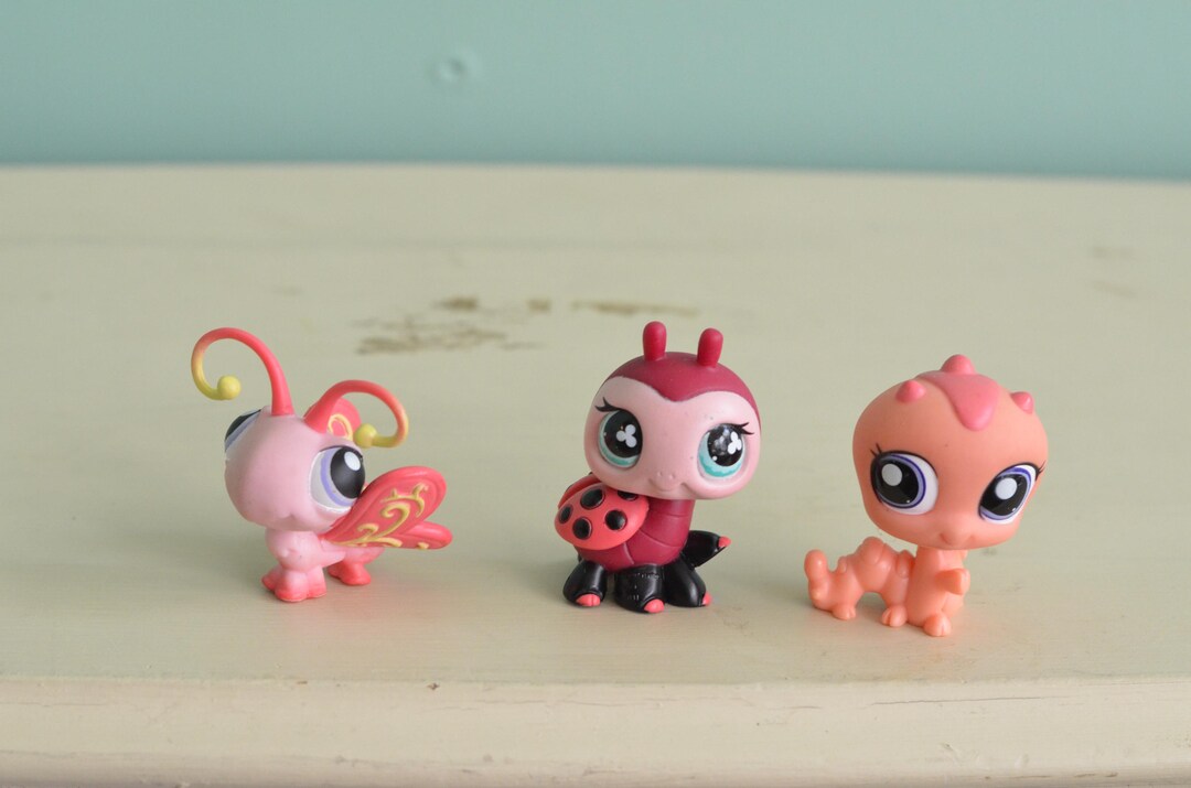 Vintage Littlest Pet Shop LPS Choice Insects Hasbro Authentic ...