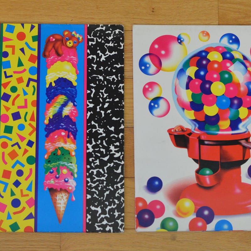 Lisa Frank Folders - Etsy