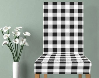 Buffalo Check Dining Chair - Etsy