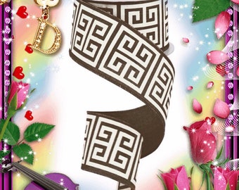 Greek Key Ribbon | Etsy