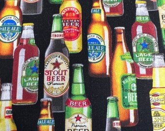 Beer Bottle Fabric - Etsy