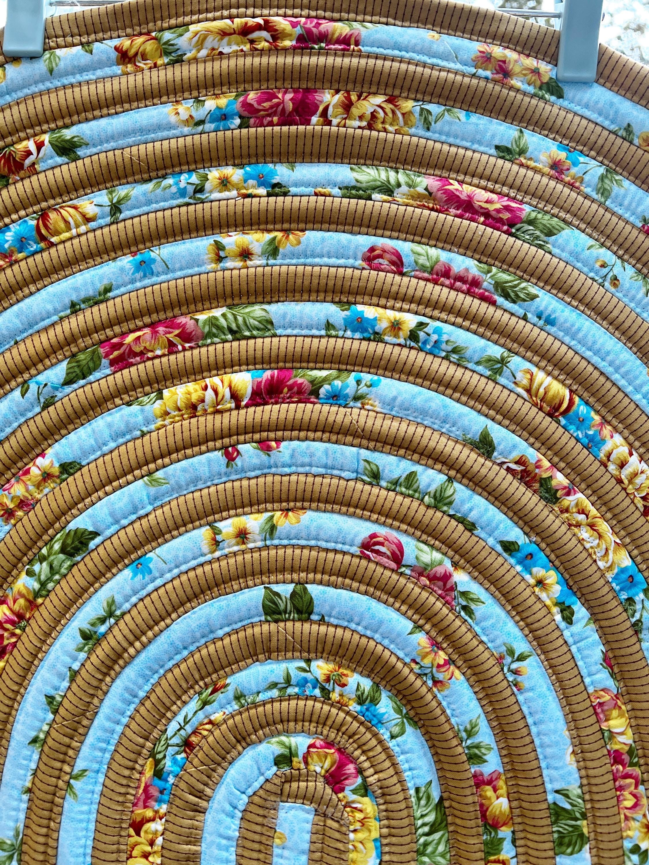 2 Strip Jelly Roll Rug #81……..reversible & Machine Washable Cotton ...