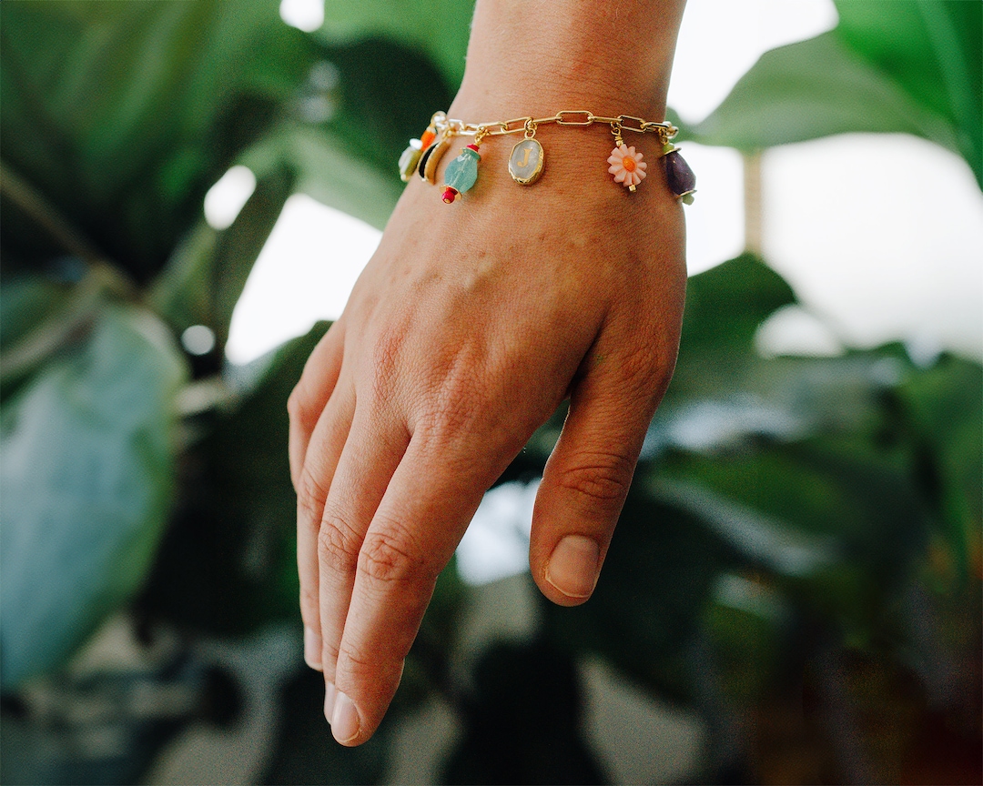 Personalized Charm Bracelet, Custom Bracelet for Mom,custom Charm ...