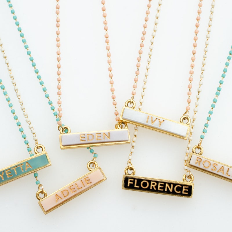 Necklace With Name - Etsy