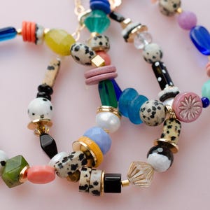 Handmade Statement Bracelet, Colorful Beaded Bracelet, Friendship ...