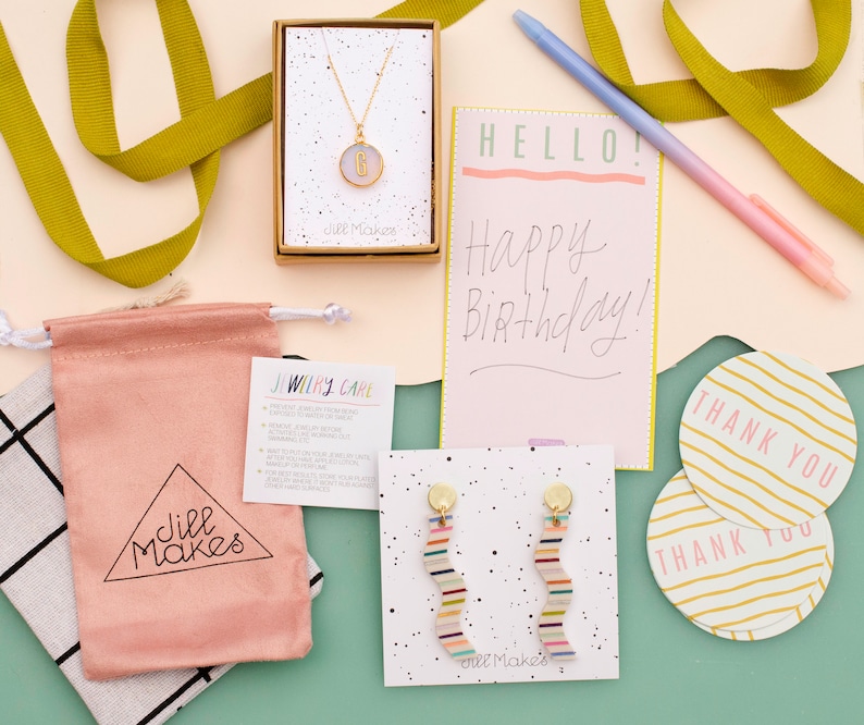 Oval Initial Gemstone Necklace Gold Initial Necklace Initial - Etsy