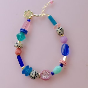 Handmade Statement Bracelet, Colorful Beaded Bracelet, Friendship ...