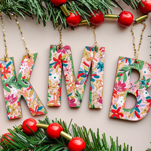 Painted Initials - Etsy