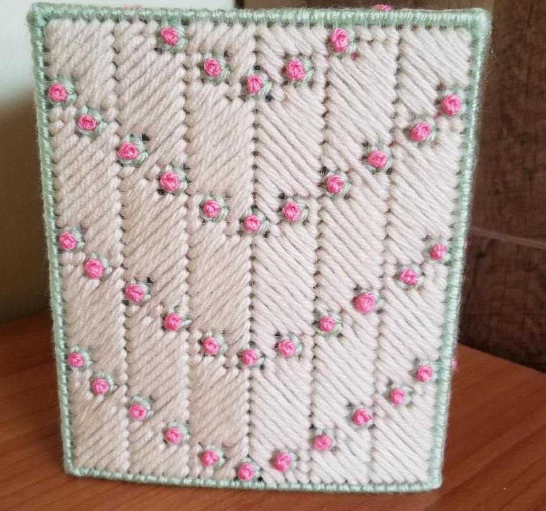 Peaches and Cream Tissue Box Topper/tissue Box Cover Peaches - Etsy