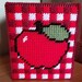 Gingham Apple Tissue Box Cover/tissue Box Topper - for Teacher - Etsy