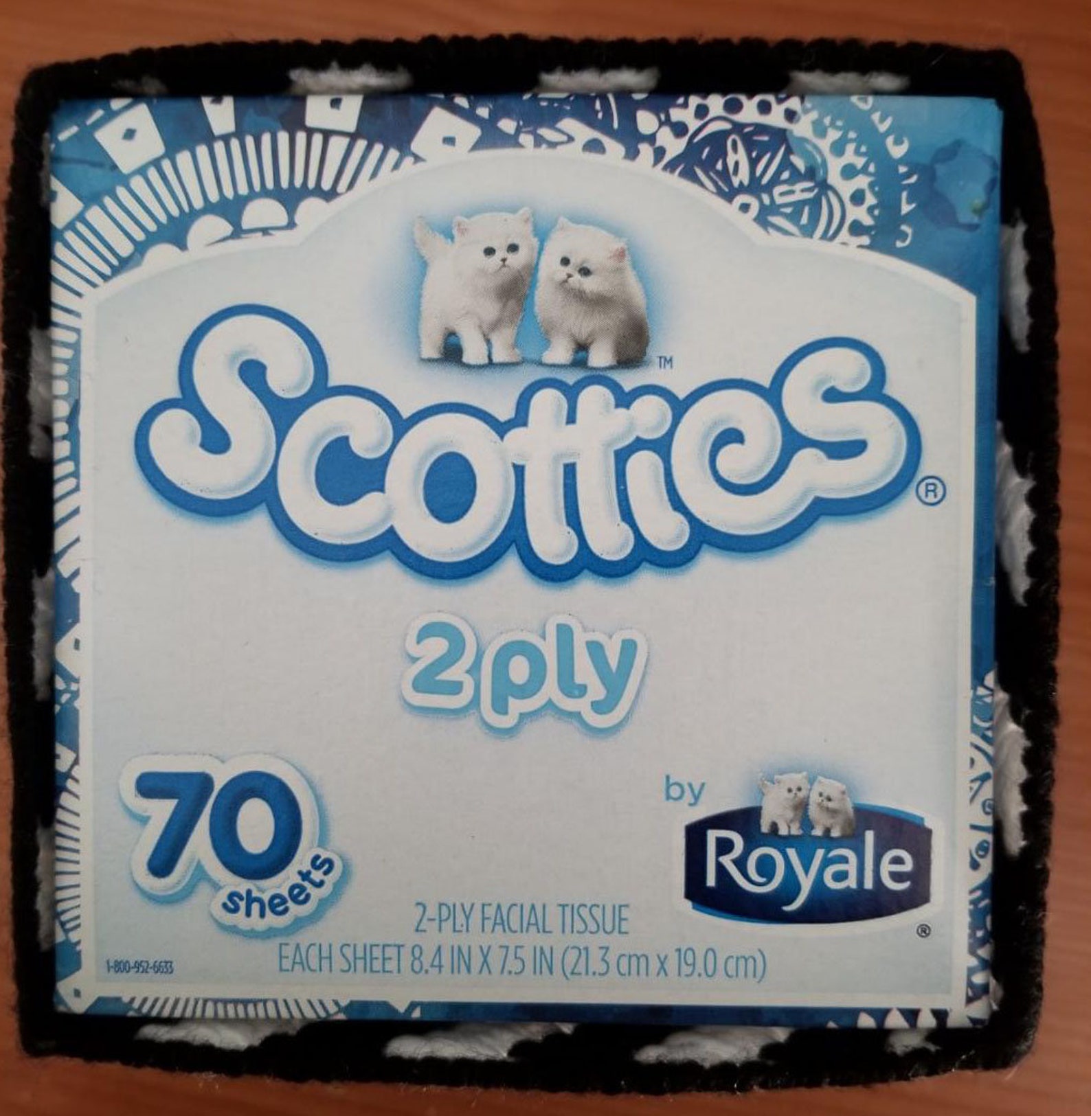 Diagonal Black and White Tissue Topper/tissue Box Cover - Etsy