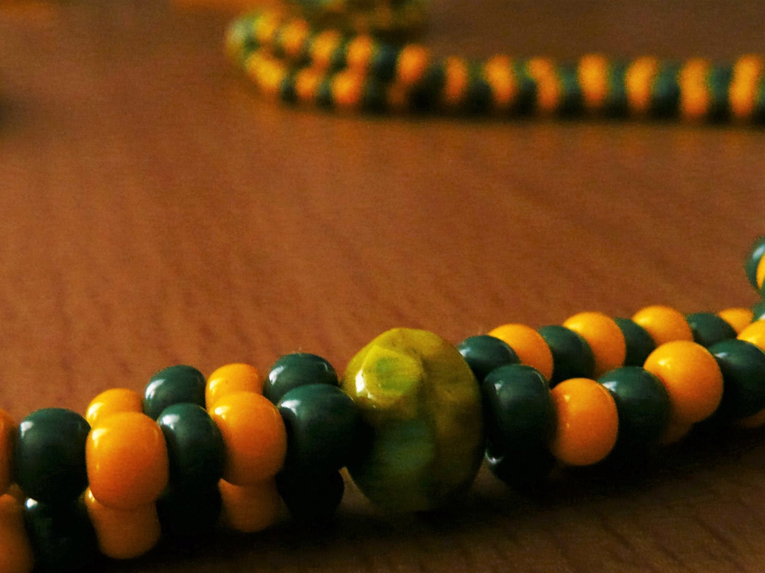 Ileke/eleke Ifa Santeria Orunmila 3 Row Collares - Etsy