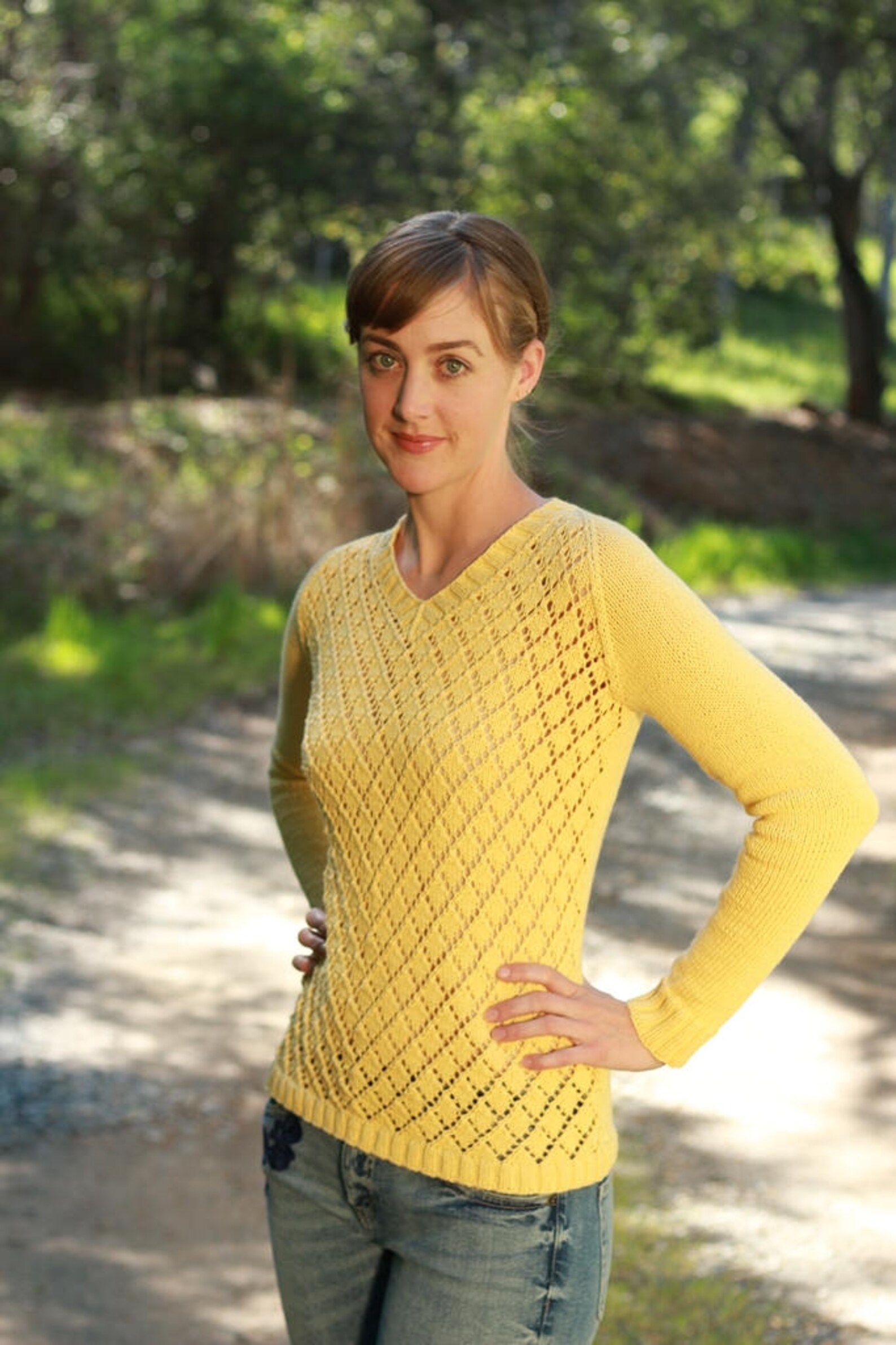 Knitting Pattern PDF - Elwell Pullover - Etsy