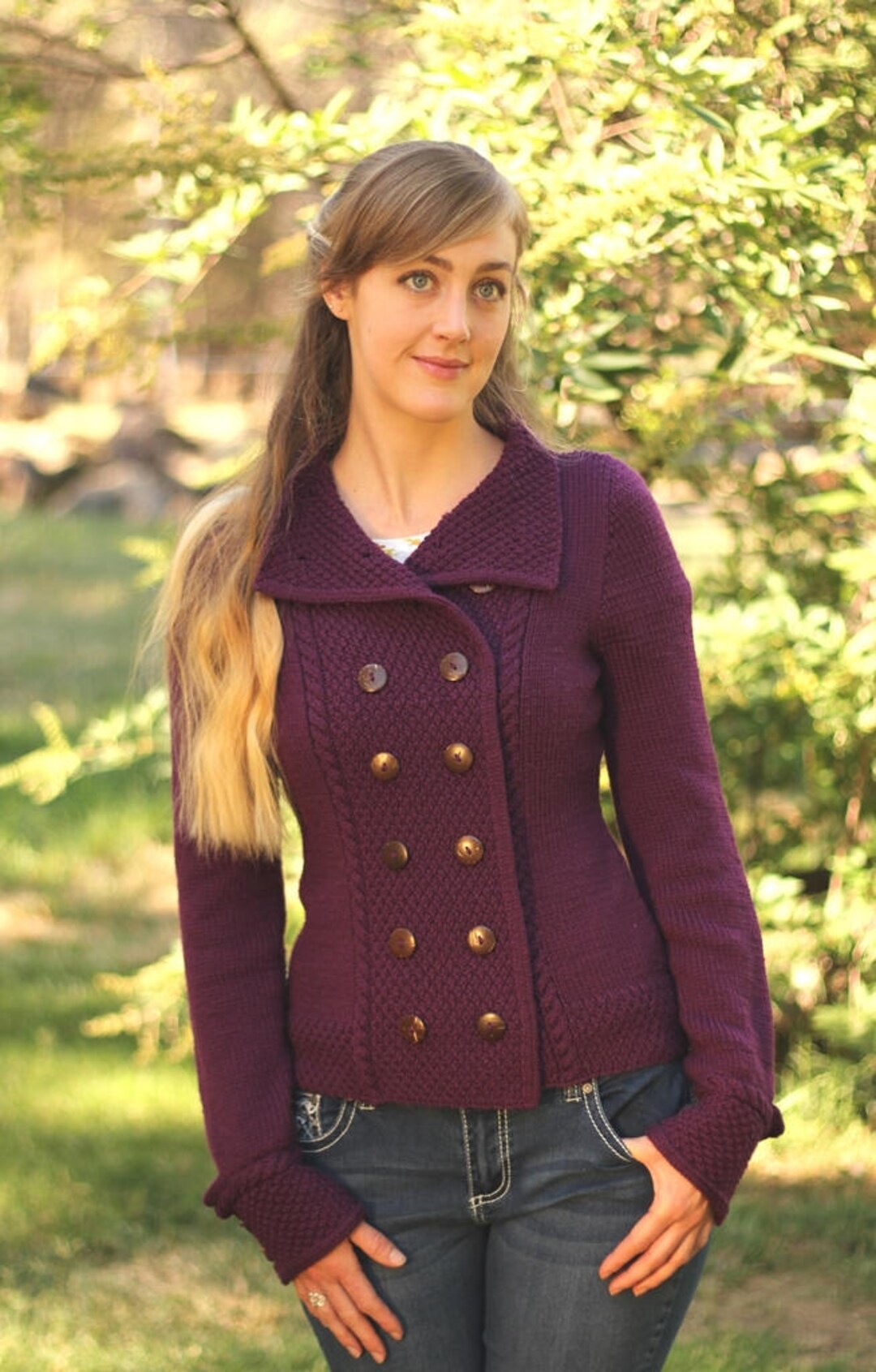 Knitting Pattern PDF - Kipper Coat - Etsy