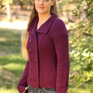Knitting Pattern PDF - Kipper Coat - Etsy