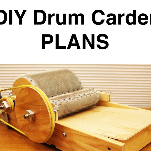 DIY Drum Carder Plans - Etsy