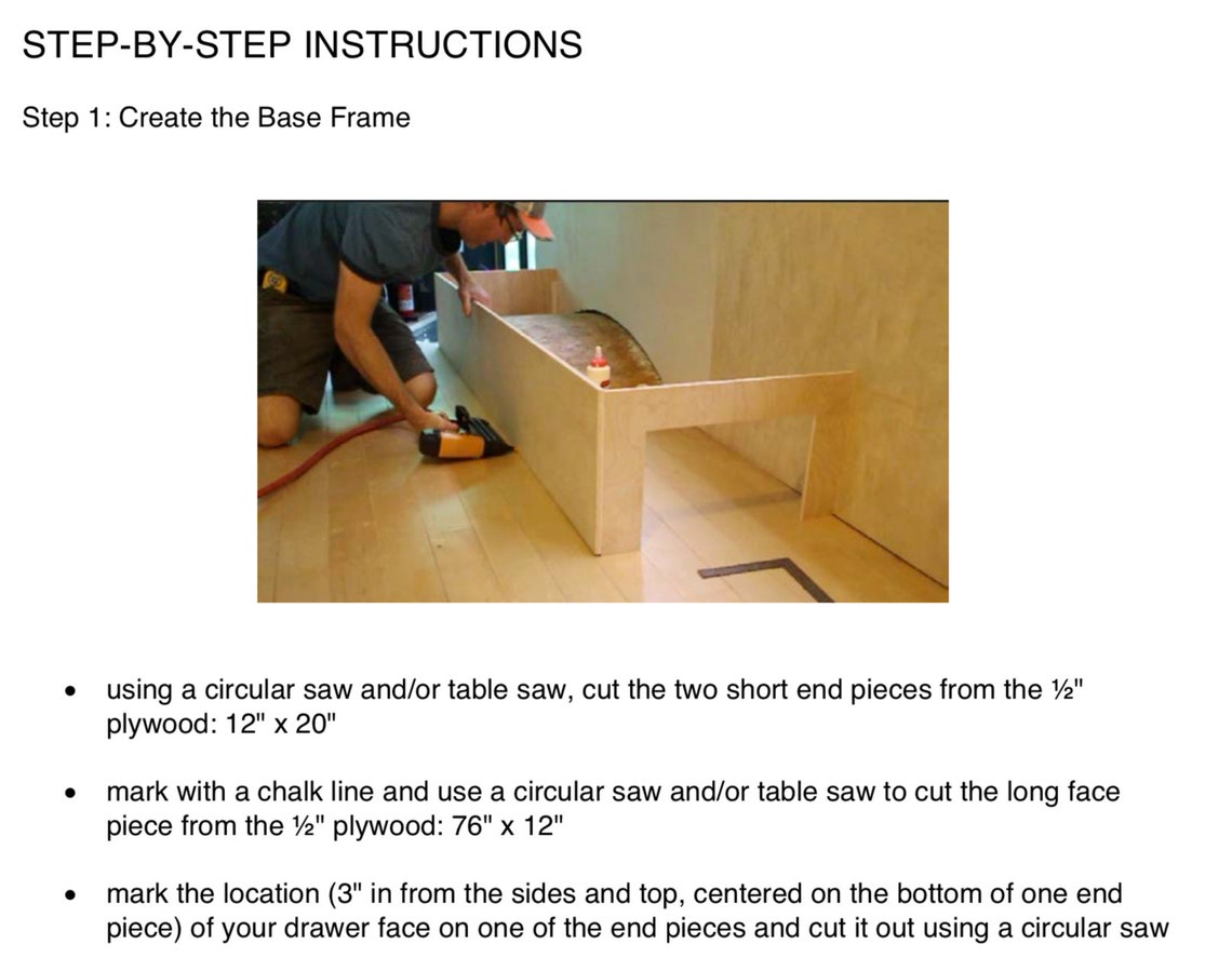 DIY Folding Couch Plans - Etsy