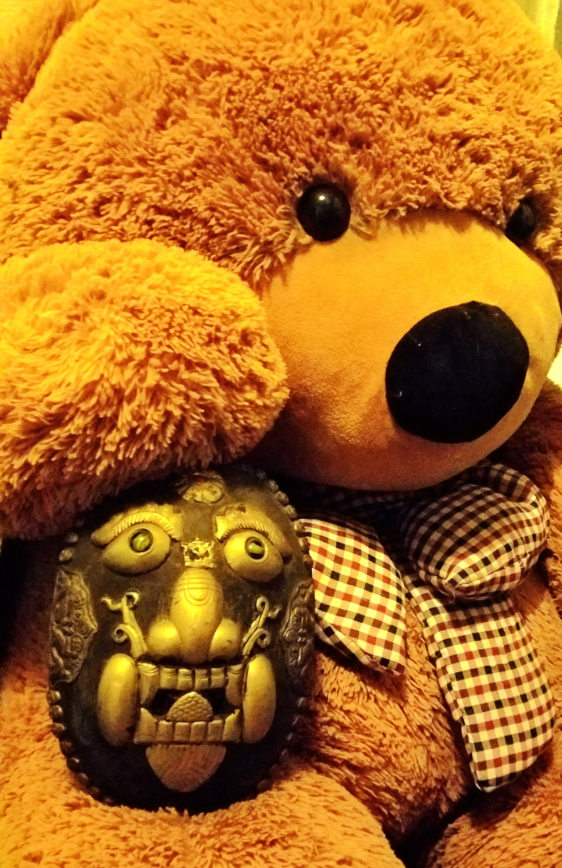 The MASK of TRUTH Cultural Relic Hand Carved Tibetan Buddhist Wooden ...