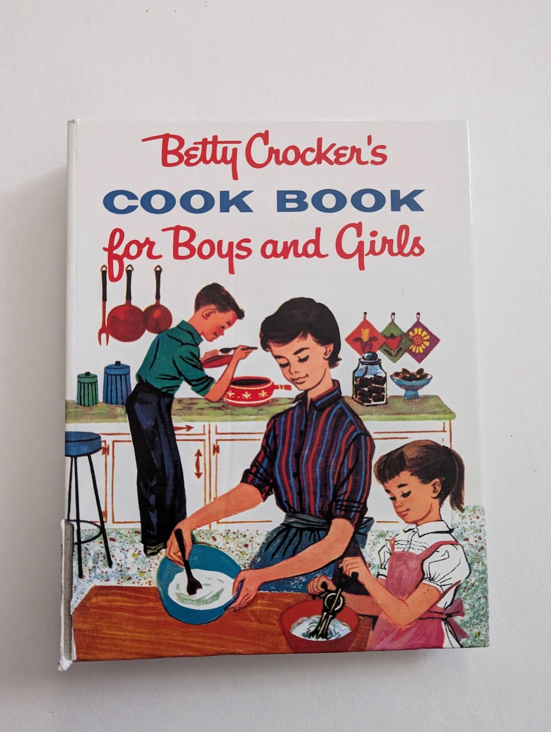 Betty Crocker's Cook Book for Boys and Girls Spiral Bound Cookbook for ...