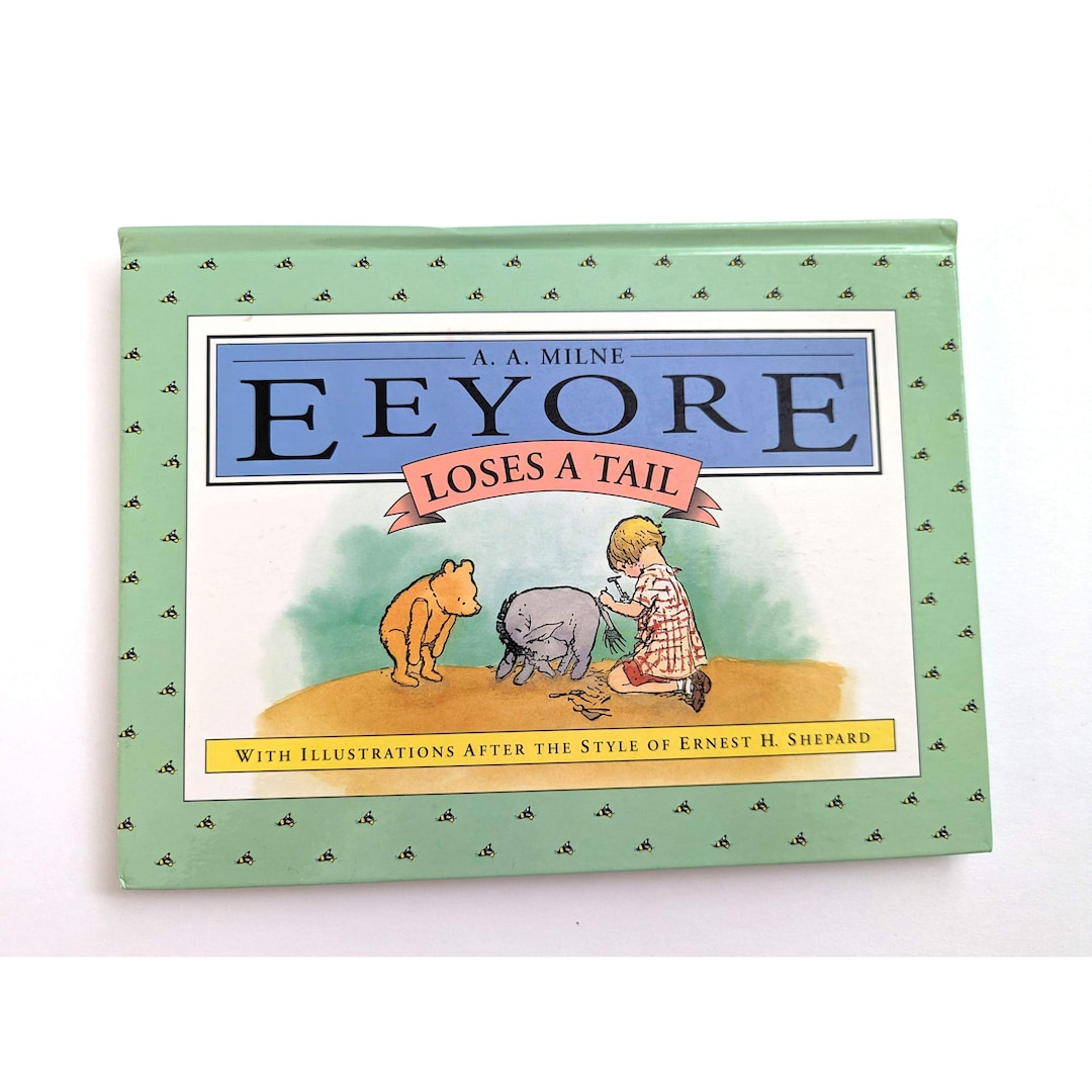 Eeyore Loses A Tail Pop-up Book: Vintage Winnie the Pooh Hardcover - Etsy
