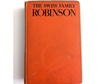 Swiss Family Robinson Book - Etsy