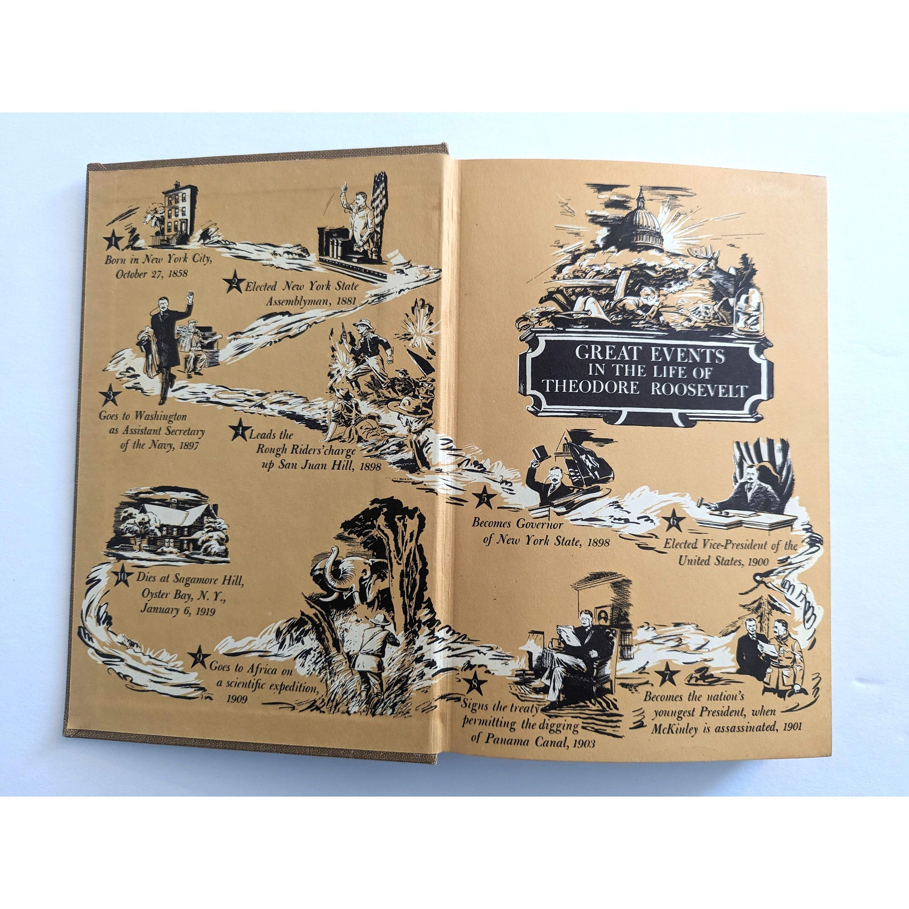 The Story of Theodore Roosevelt by Winthrop Neilson Vintage Hardcover ...