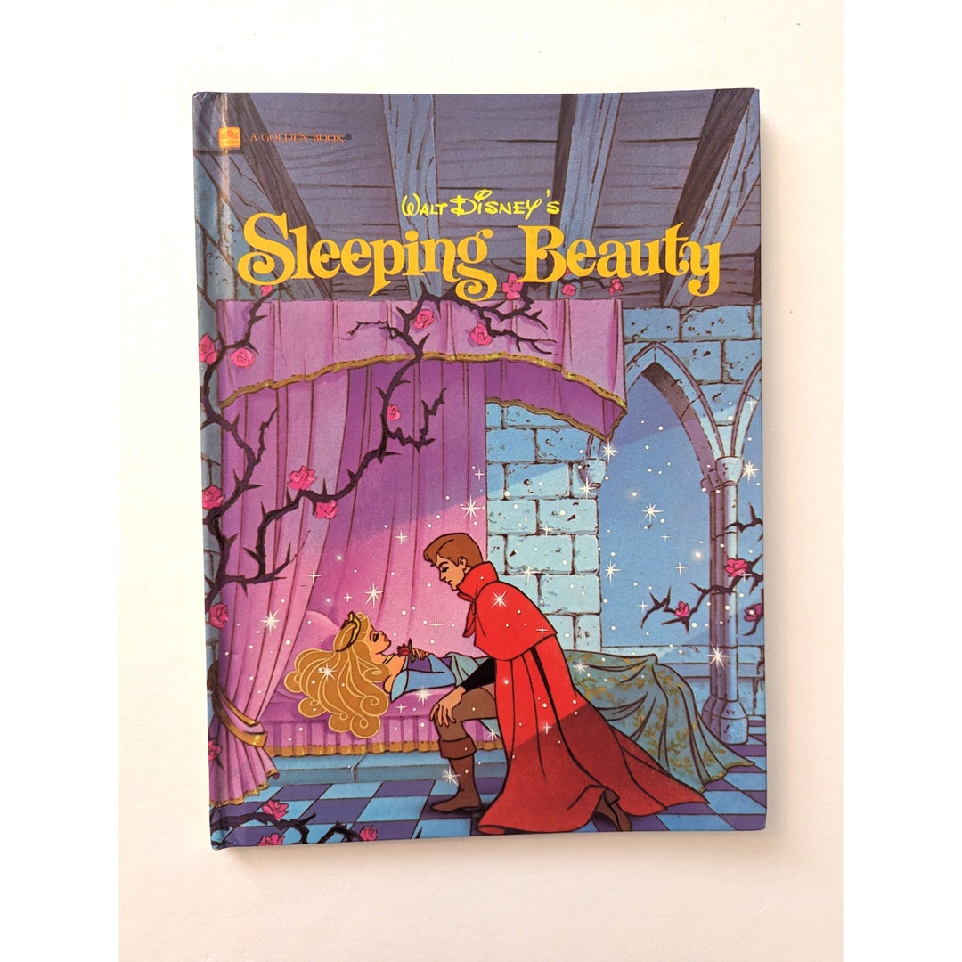 Walt Disney's Sleeping Beauty Vintage 1980's Hardcover Illustrated ...