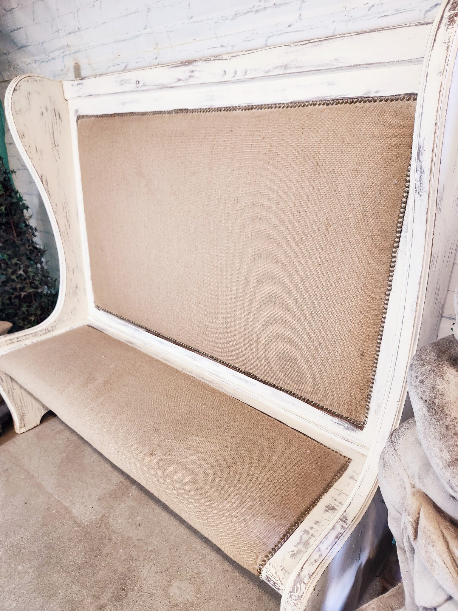 Church Pew, High Back, Upcycle, Vintage Shabby Chic - Etsy